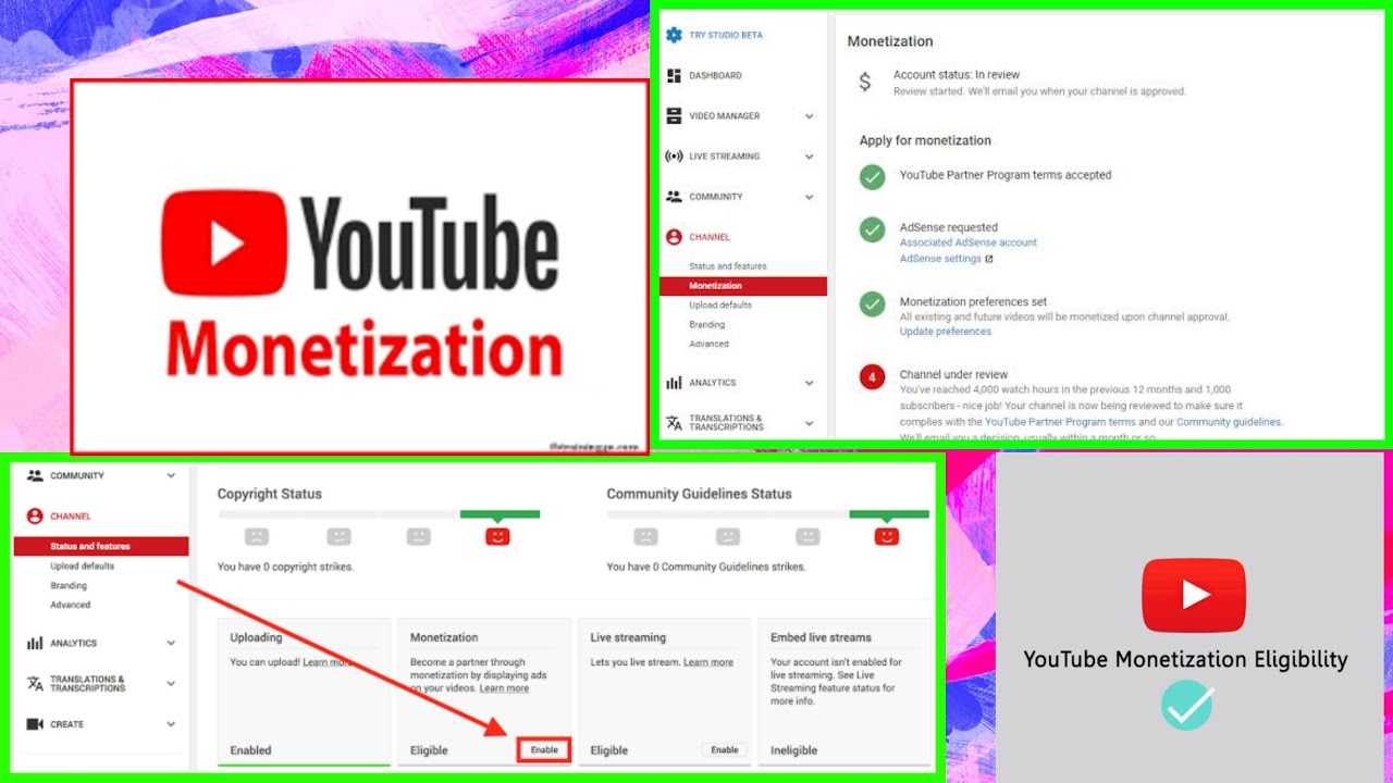Pano mag monitize ng youtube? /Verry easy way watch this. - YouTube