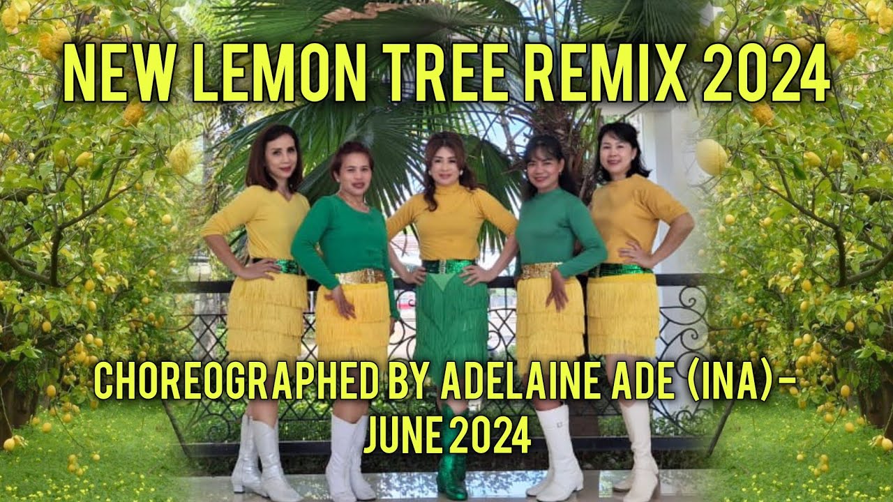 New Lemon Tree Remix 2024 Line Dance - YouTube