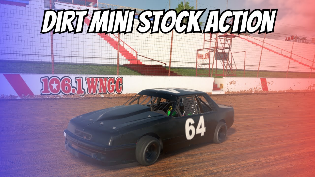 DIRT MINI STOCKS AT LANIER ON IRACING DOT COM - YouTube