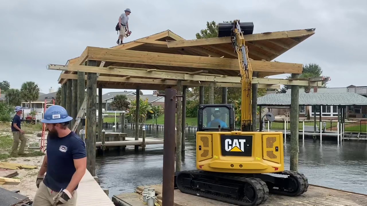 HOW TO CHANGE A HIP ROOF INTO A GABLE - YouTube