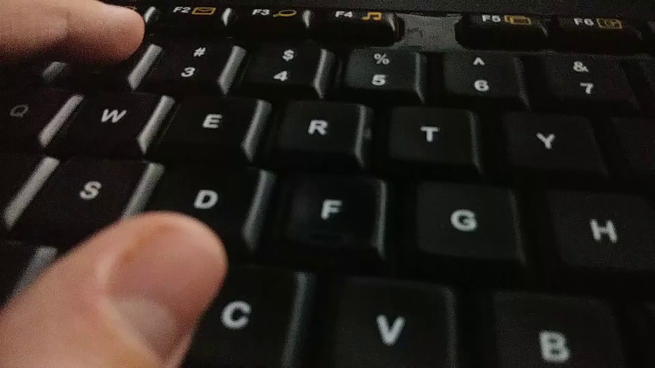 How to press the e key - YouTube