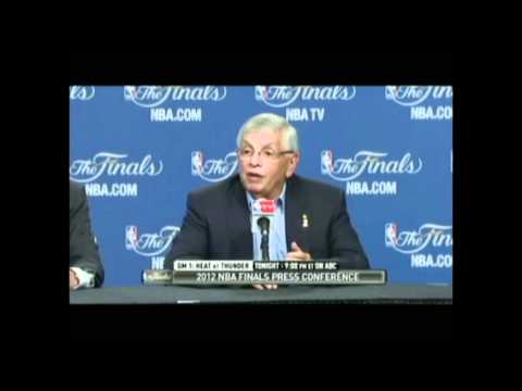 NBA Finals Press Conference - June 12, 2012 - YouTube