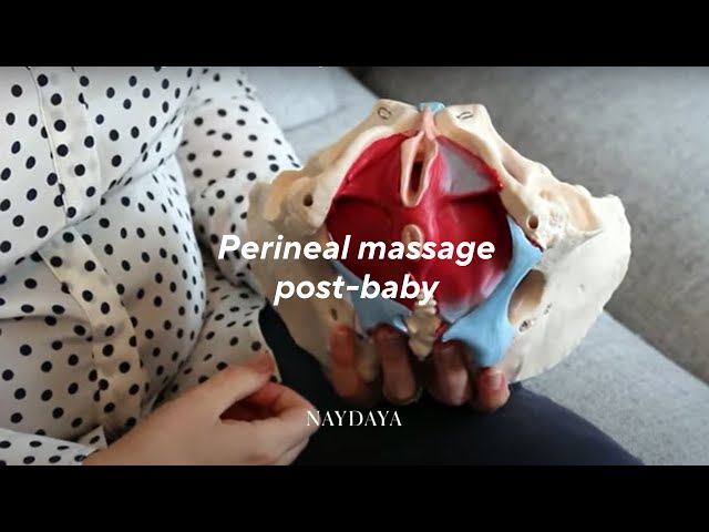 Perineal Stretching Perineum Massage Oil — Weleda