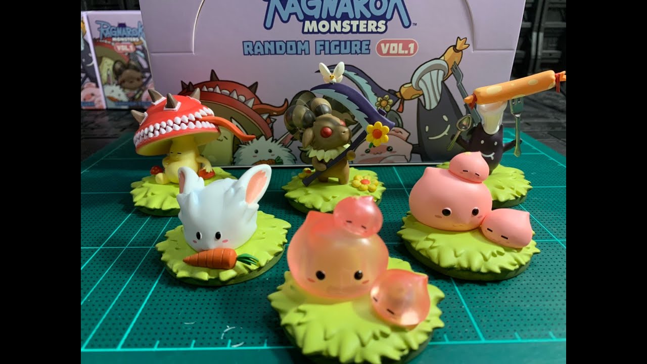 เปิดกล่องสุ่ม Ragnarok Monster Random Figure Vol.1 #KengGameToys - YouTube