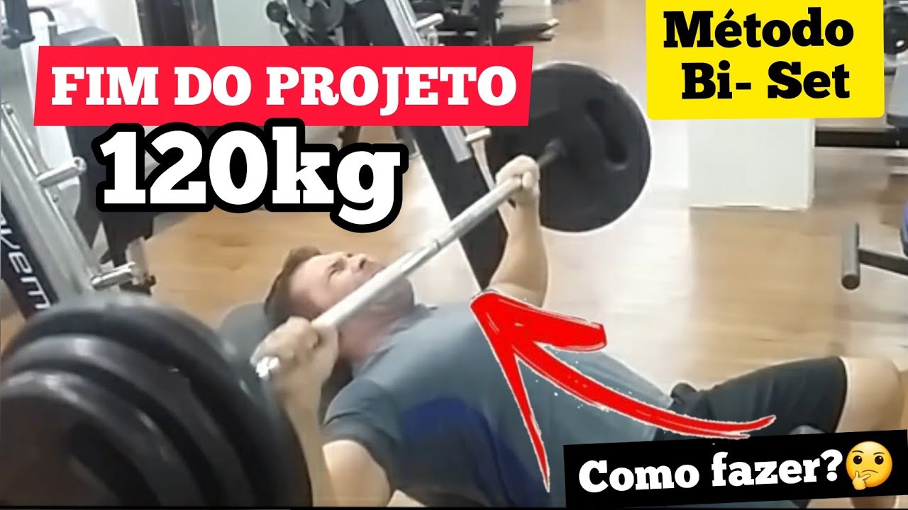 Supino Iniclinado + Voador Peitoral - Método Bi- Set.(Vídeo projeto ...