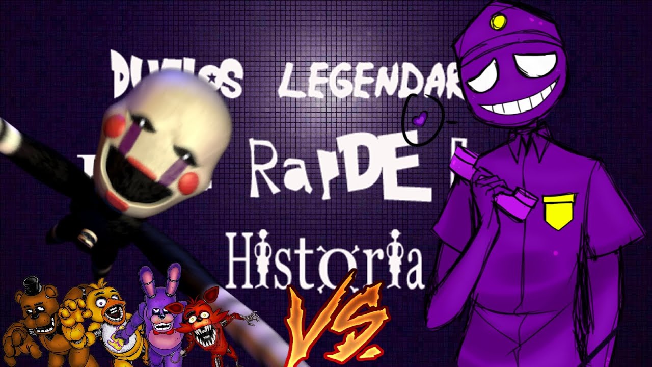 Puppet vs Purple Guy | Duelos Legendarios Rap de la Historia | ft ...