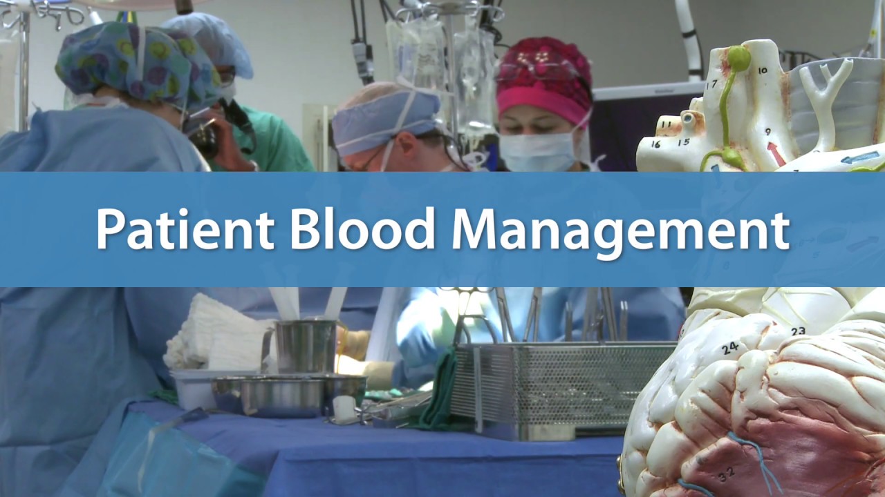 Patient Blood Management - YouTube
