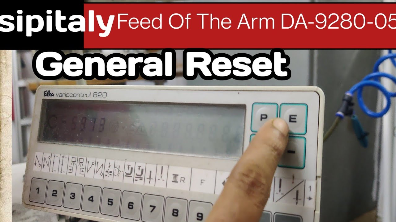 Sipitaly Feed of the Arm General Reset Program with pully rotation ...