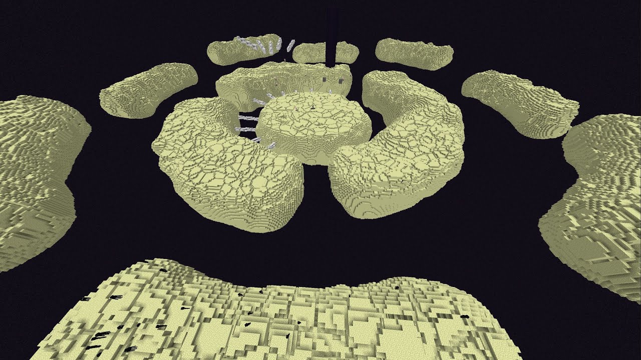 Upgrading the End Island in Minecraft - YouTube