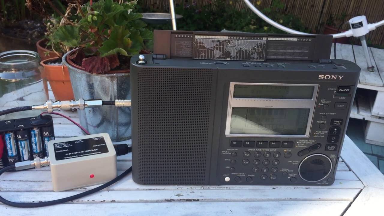 Channel Africa 15235 kHz, Meyerton, South Africa, Sony ICF-SW77 ...