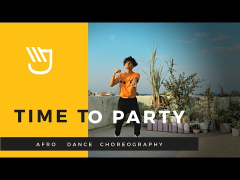 Afro dance | Flavour - Time to party | Jayraj Mishra - YouTube