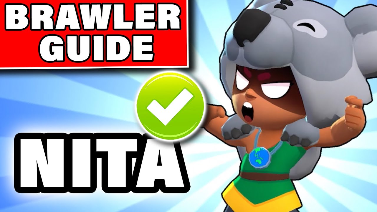 Mit NITA in Brawl Stars gewinnen - VOLLER BRAWLER GUIDE ᴴᴰ🔥 - YouTube