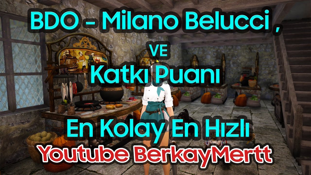 BDO - Milano Belucci Ve Katkı Puanı En Kolay En Hızlı - YouTube