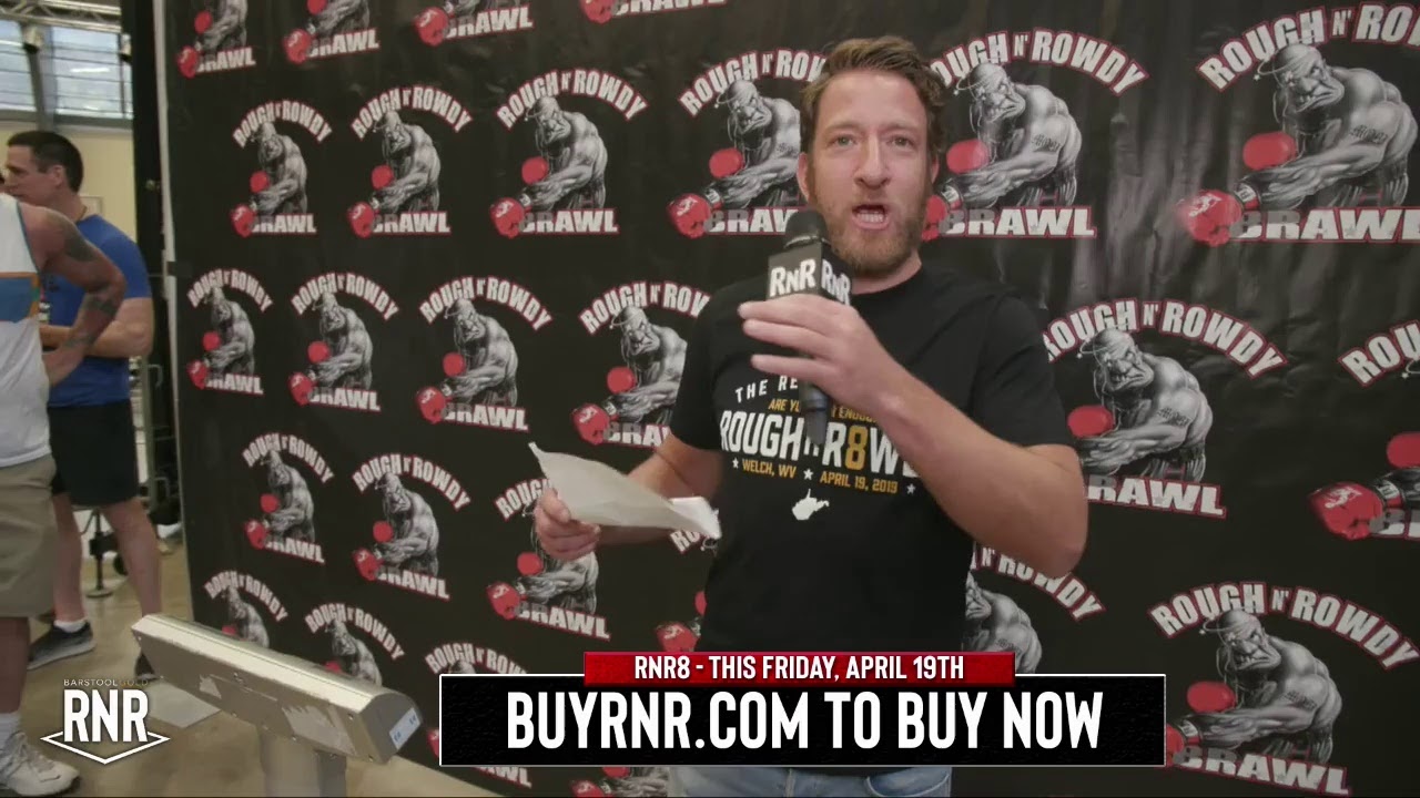 Rough N' Rowdy 8 Official Weigh-In - YouTube