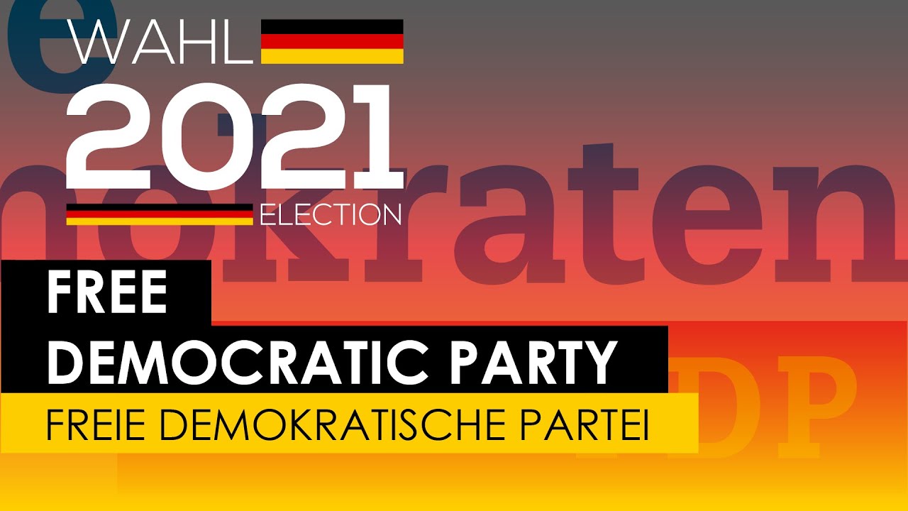 FDP | Freie Demokratische Partei - Free Democratic Party | Germany ...