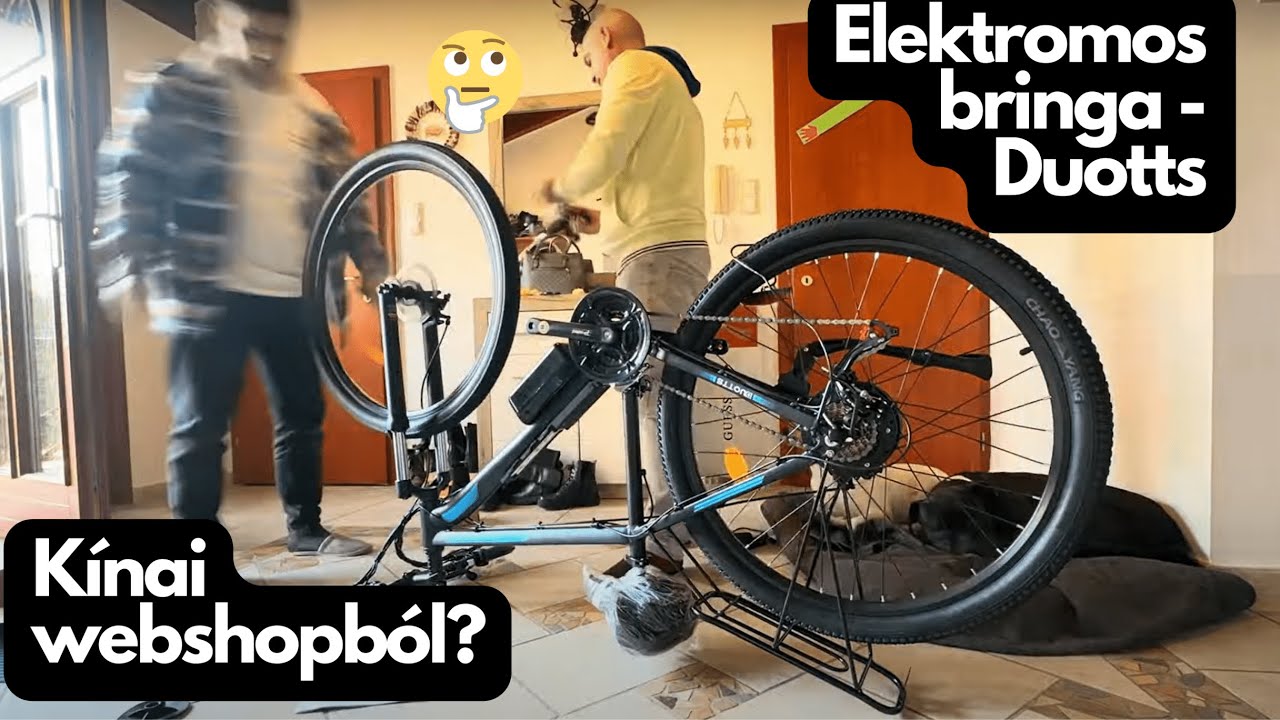 Elektromos bringa, kínai webshopból? - AutóSámán - YouTube