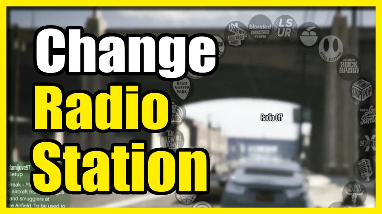 How to Change Radio Station or Turn Off in GTA 5 Online (Fast Tutorial ...
