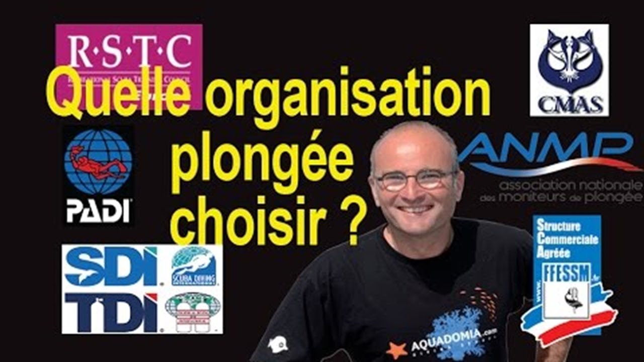 Padi, Cmas... les différences. Quelle organisation plongée choisir ...