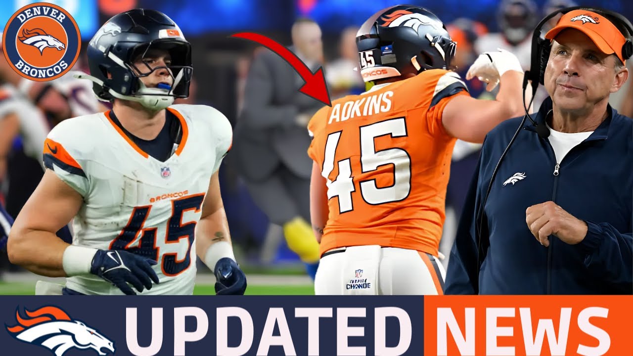 "Nate Adkins Escapes Injury 🚨 Broncos Shake the NFL Already! 🏈🔥 |DENVER ...