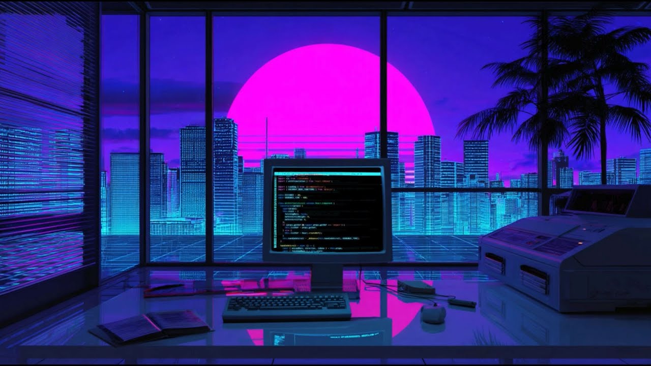 Synthwave Coding Mix – Feels Like 𝐓𝐄𝐑𝐌𝐈𝐍𝐀𝐋 𝟏𝟗𝟖𝟕 Never Closed - YouTube