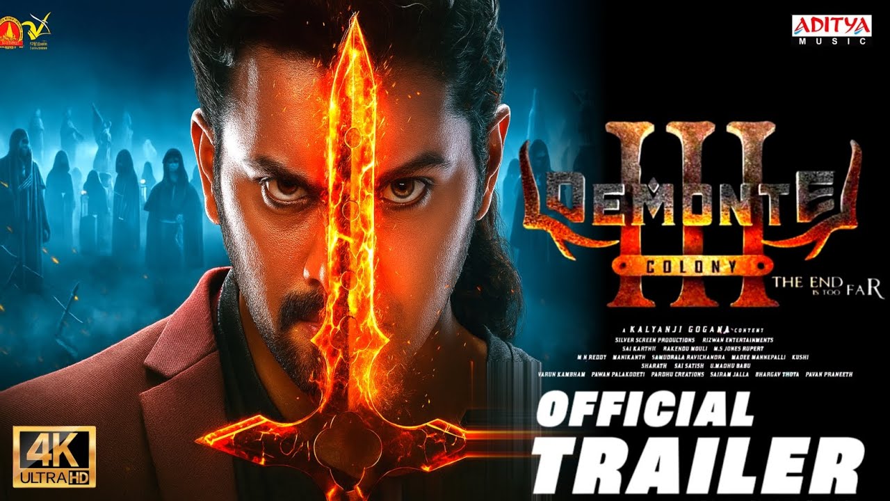 Demonte Colony 3 Trailer | Arulnithi Movies | New South Movie | Demonte ...