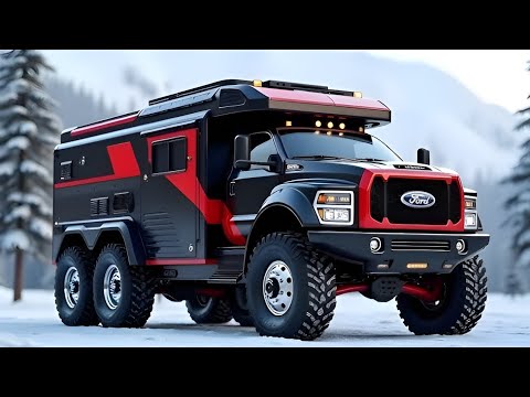 NEW 2026 Ford 6x6 Camper Van REVEALED! Ultimate Off-Road RV for USA ...
