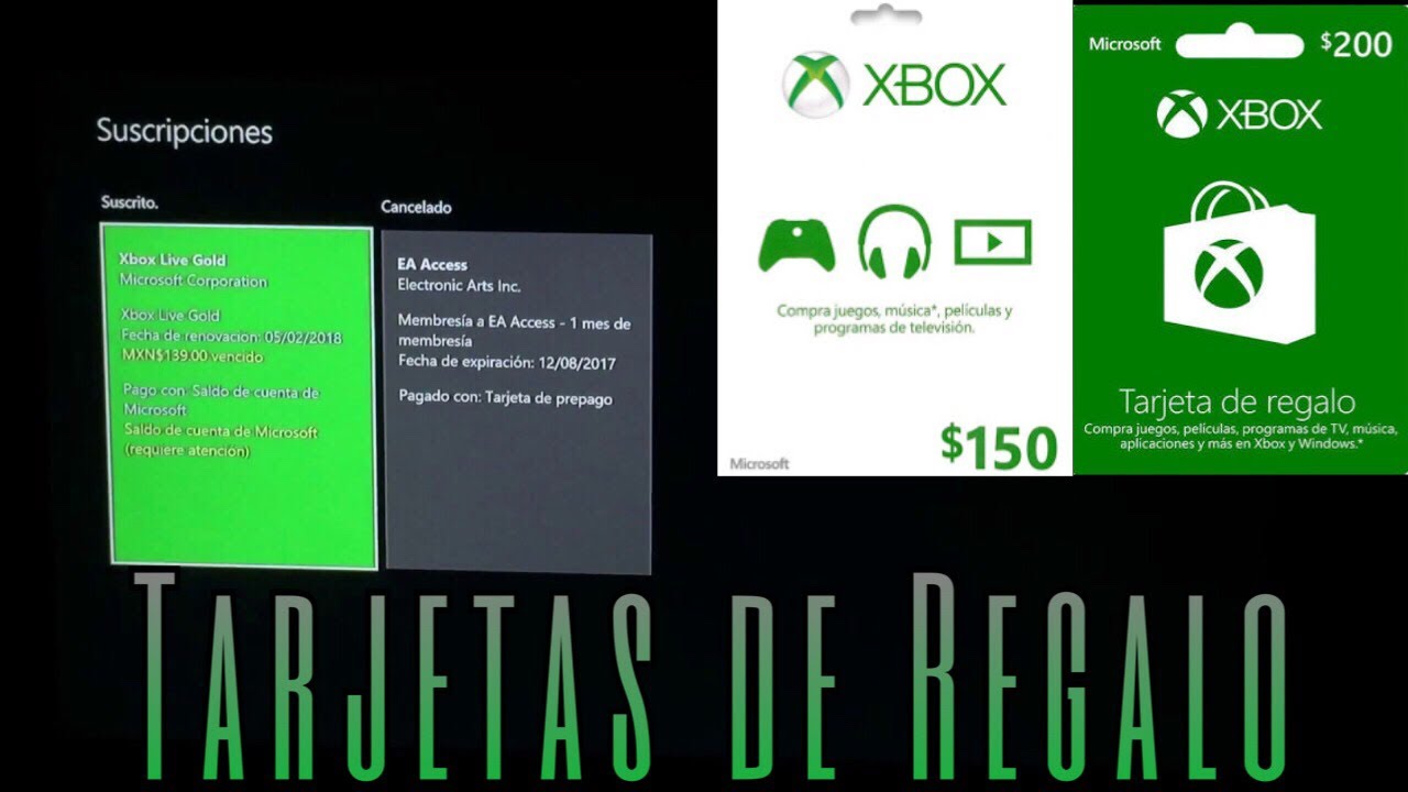Como Canjear Código de Tarjeta de Regalo xbox one - YouTube