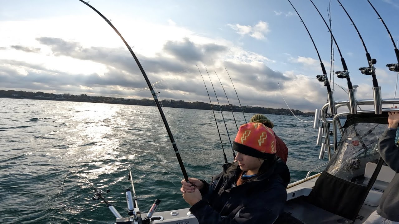 Lets go laker fishing on Lake Erie - YouTube