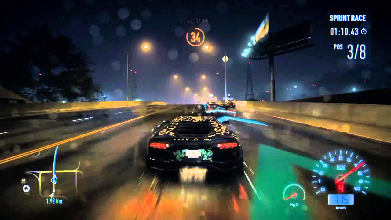 Need For Speed 2015 ep5 First hard sprint race win - YouTube