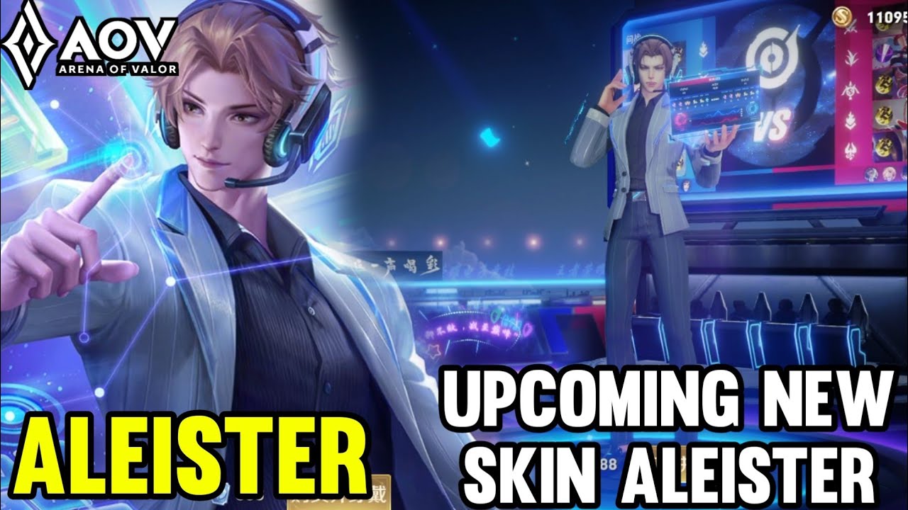 AOV : UPCOMING NEW SKIN ALEISTER | EFFECT REVIEW - ARENA OF VALOR ...