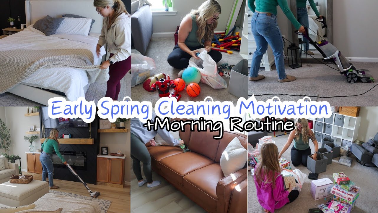 Early Spring Cleaning Motivation | Morning Routine | Extreme Clean ...
