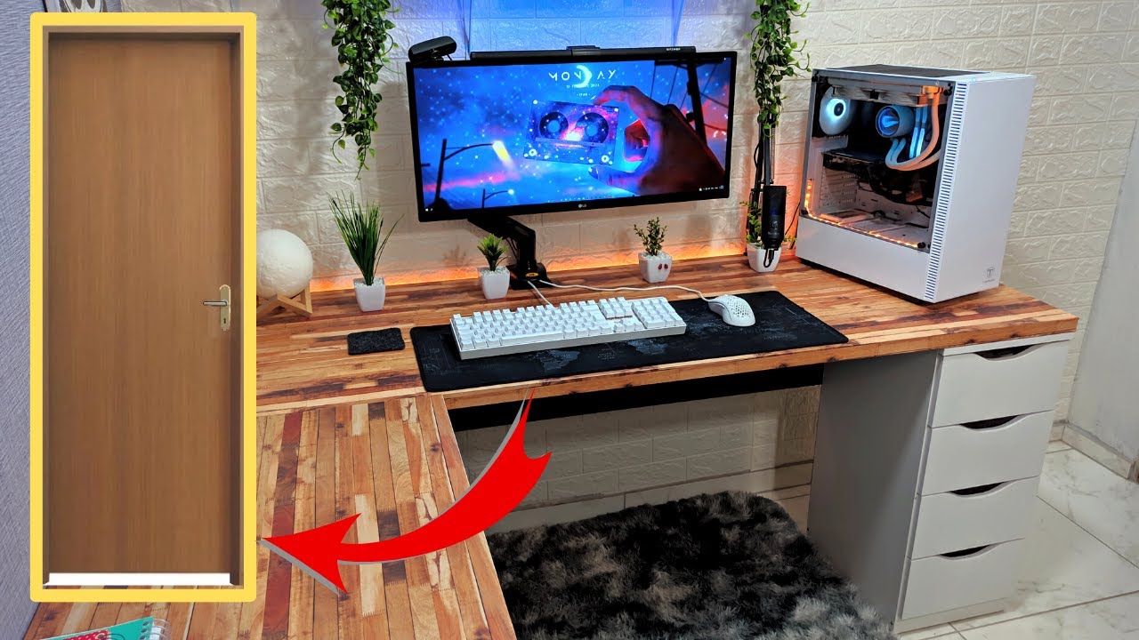 Melhor MESA por 100 R$ ‐ para seu SETUP GAMER! - YouTube