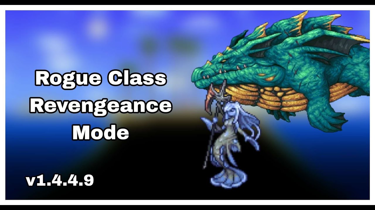 Terraria Calamity | Leviathan and Anahita Rogue Class Revengeance Mode ...
