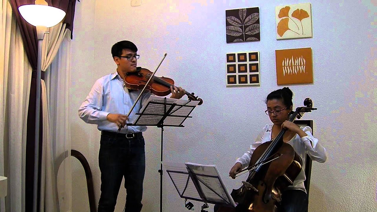 Sonata No.2 en Re Menor para Viola y Cello - Alessandro Rolla - YouTube