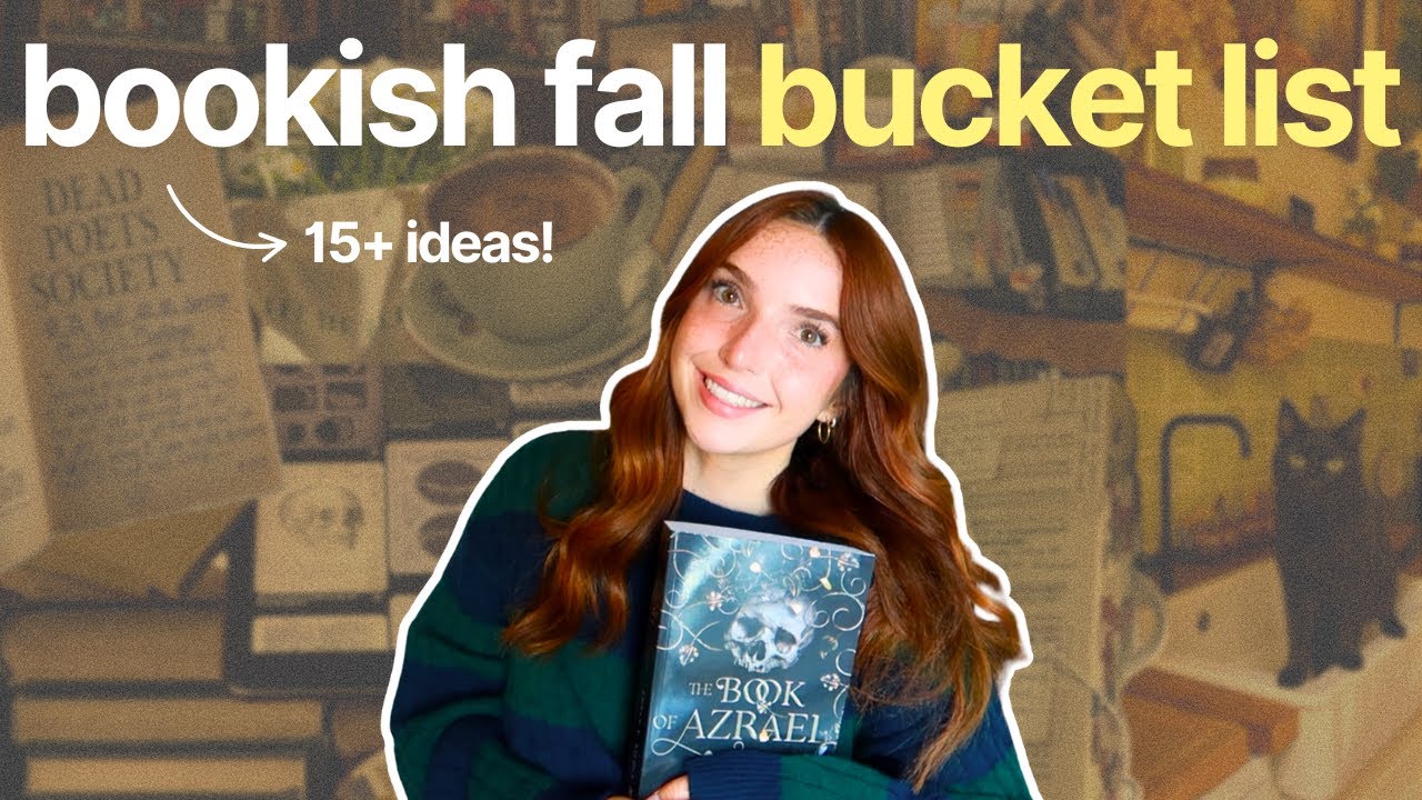 the ultimate fall bookish bucket list 🍂 15+ cozy fall activities for ...