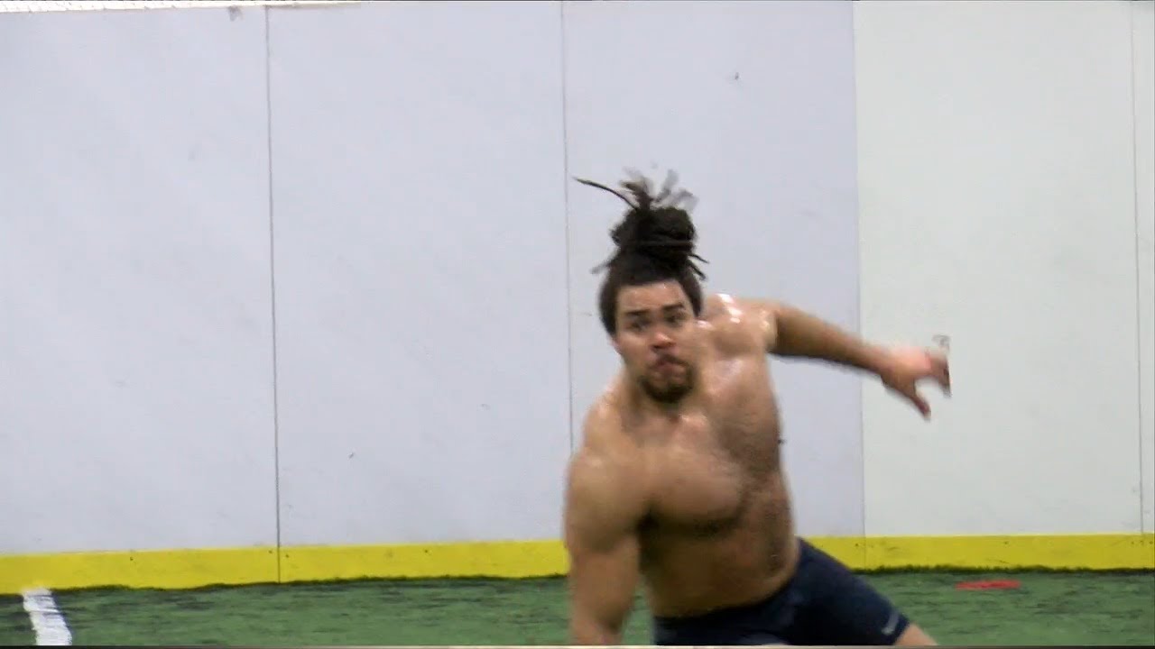 Josh Black takes aim at spot in WWE - YouTube