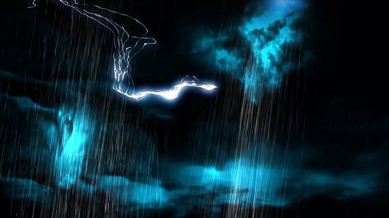 Relax to a Calming Thunderstorm / Release Anxiety - YouTube
