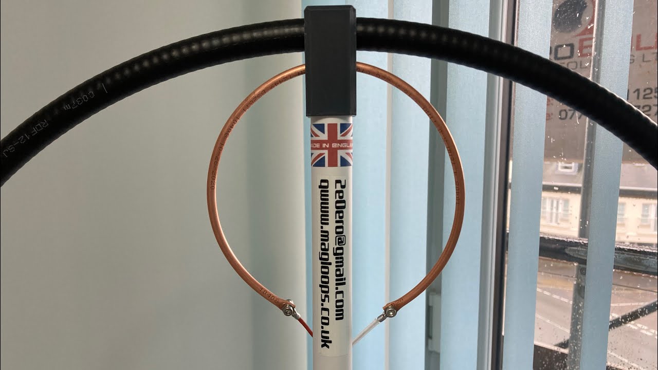 2E0ERO Magnetic Loop Antenna Cobra 2000 GTL Supersnake CB Radio SSB ...