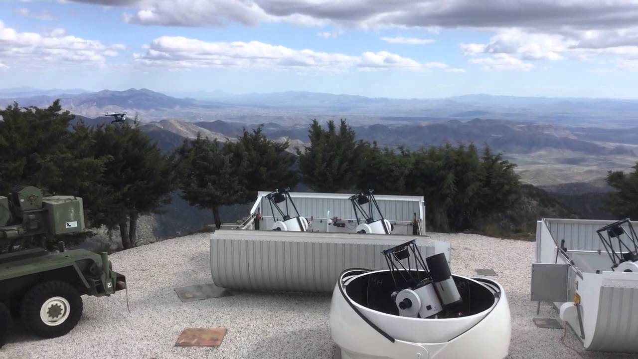 MINERVA Telescopes on Mount Hopkins, AZ - YouTube