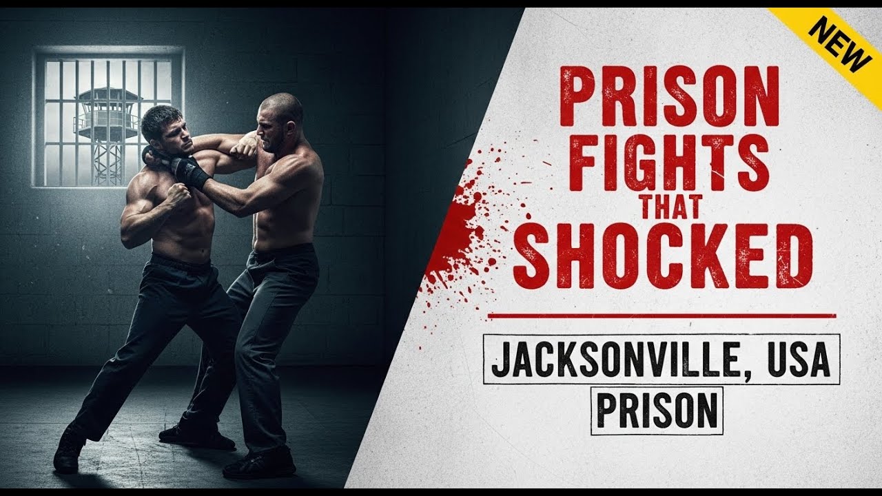 Prison Fights That Shocked Jacksonville, USA Prison - YouTube