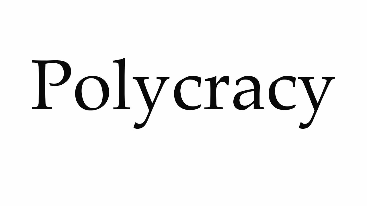 How to Pronounce Polycracy - YouTube