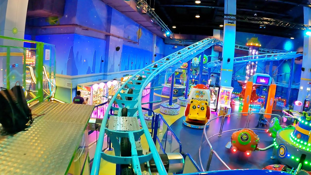 E.R.S. Rollercoaster (Onride) Video Babylon Park Camden Town London ...