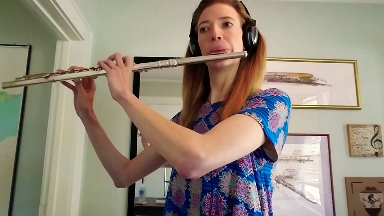 Rubank Advanced Method - Flute duet #12 - YouTube
