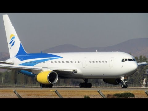 VERY RARE Dynamic Airways Boeing 767-336ER [N796JM] | Takeoff from ...