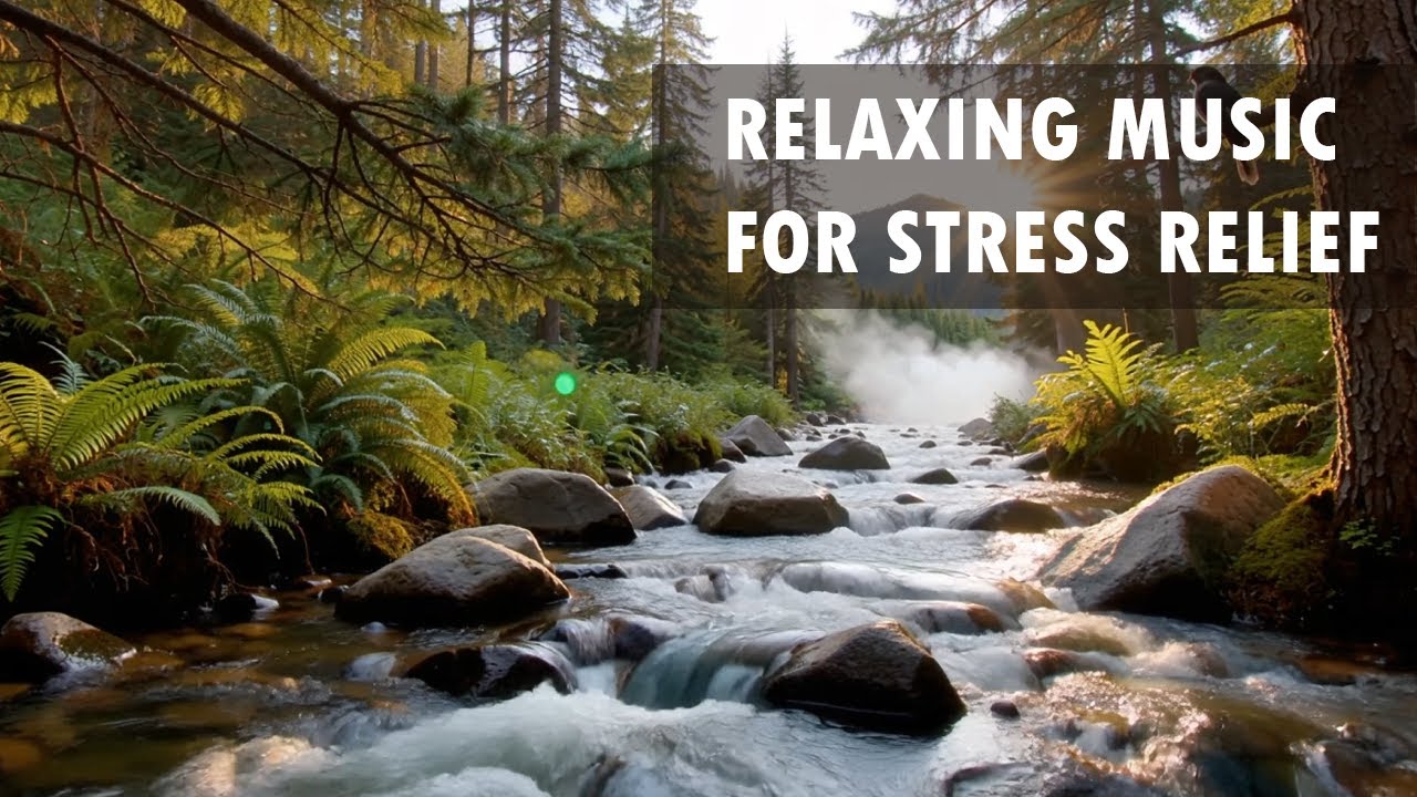 Relaxing Music with Nature Sounds, Stress Relief Music, Calm the Mind ...