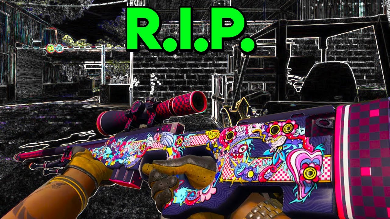 VALVE ODSTRANILO NOVÝ SKIN AWP DOODLE LORE! - YouTube