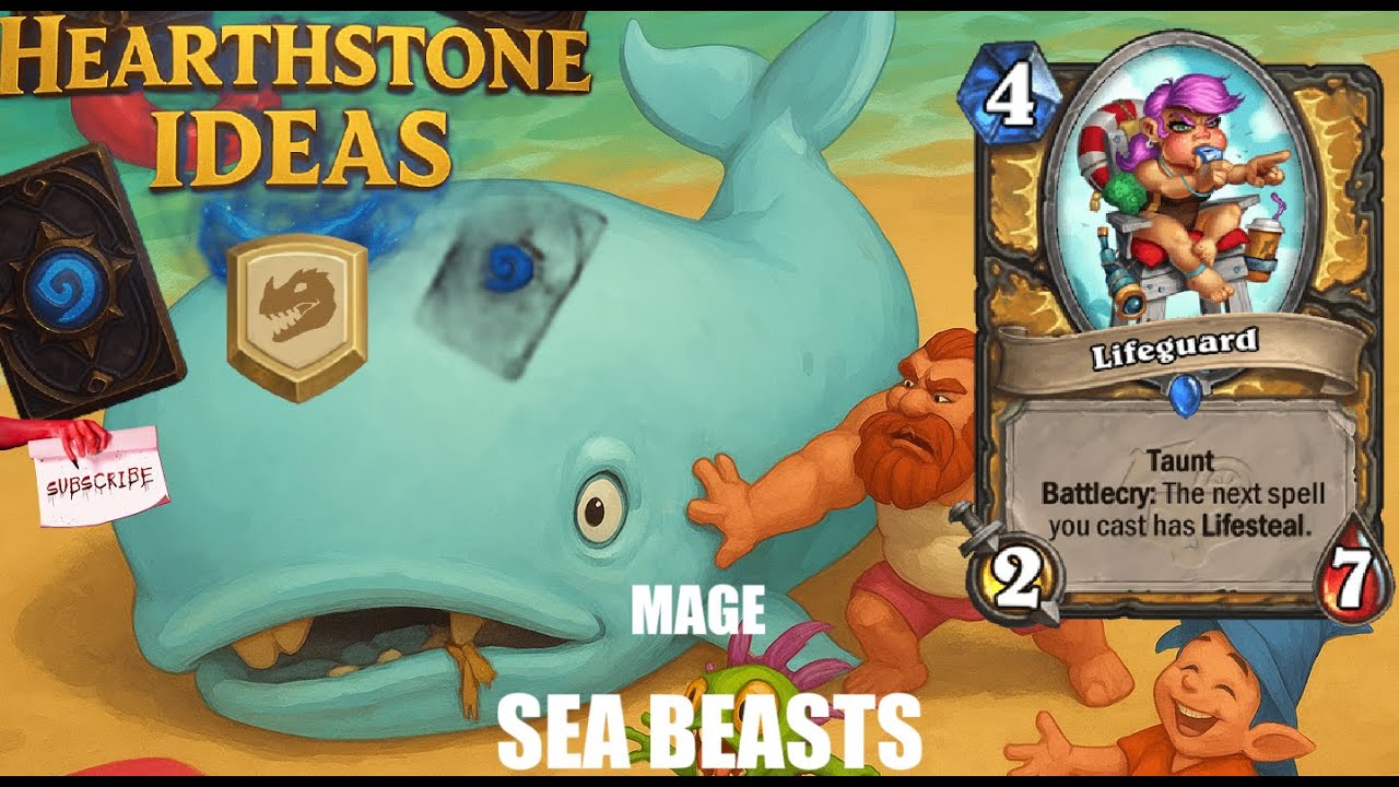 Sea Beasts - Mage ®Standard Hearthstone Gameplay - YouTube