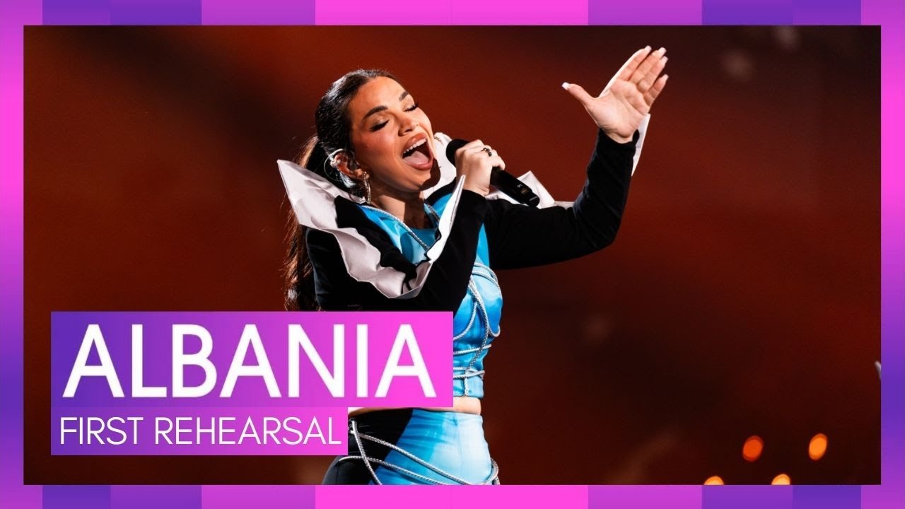 BESA - TITAN | Albania 🇦🇱 | First Rehearsal Clip | Eurovision 2024 ...