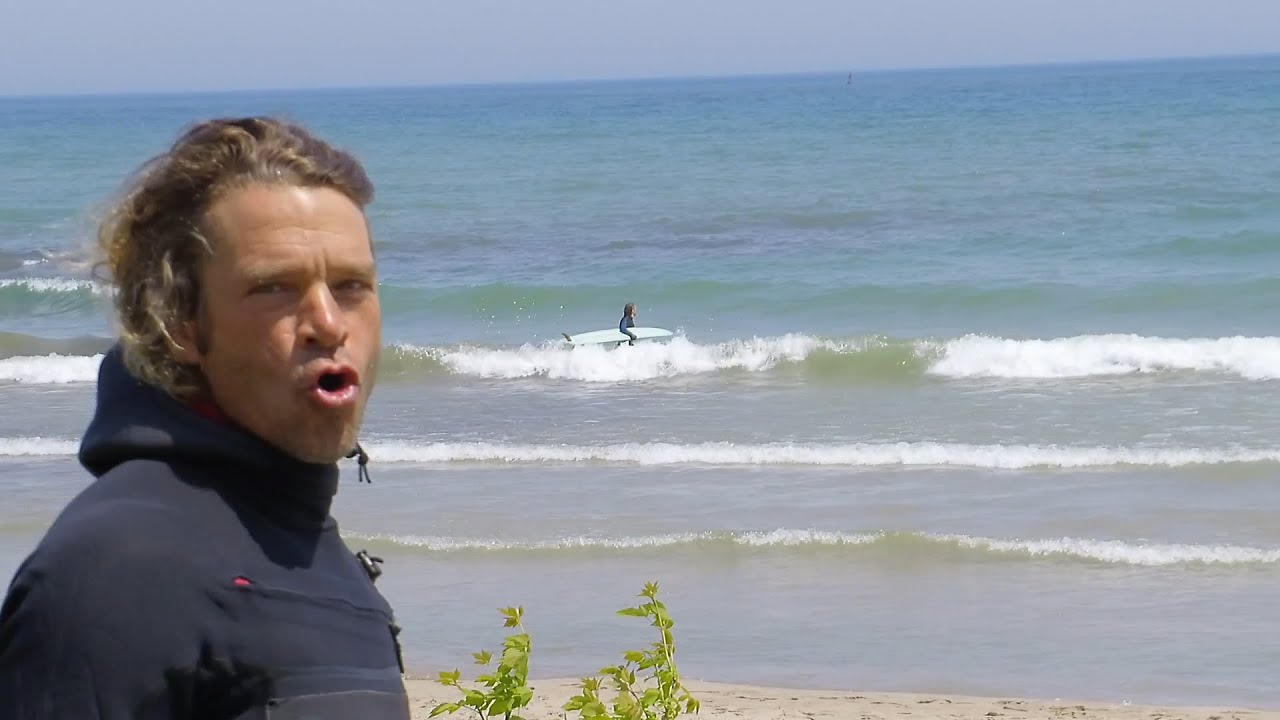 2022.05.30 memorial day surf on lake michigan - YouTube