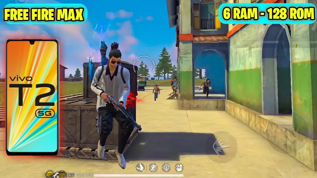 Vivo T2 5G gaming test || Vivo T2 free fire max highlight dpi setting ...
